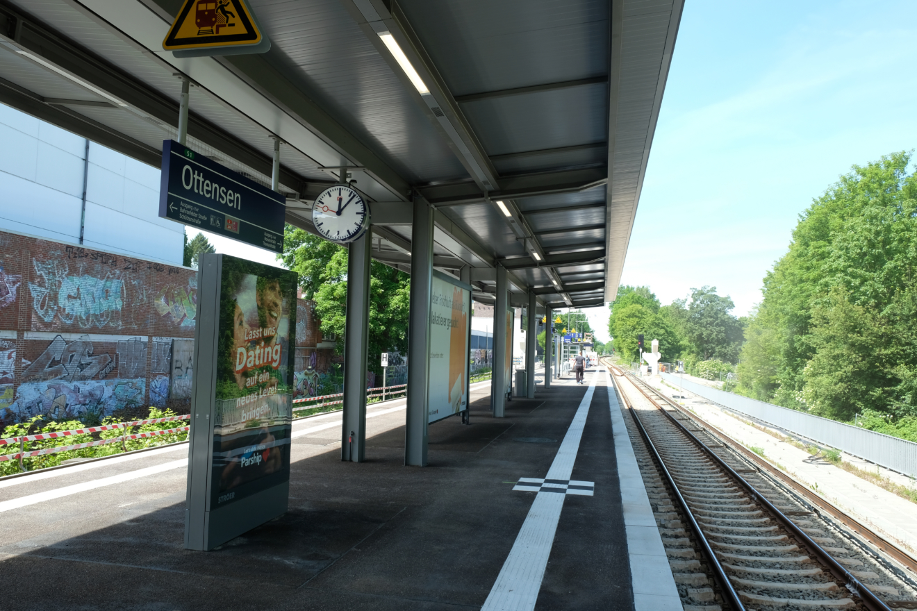 Eröffnung S-Bahn-Station Ottensen